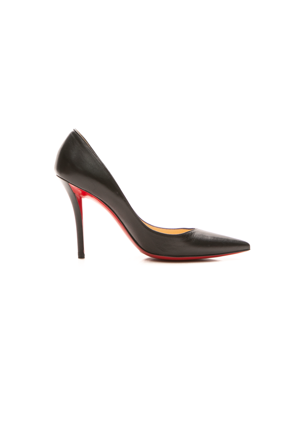 Christian Louboutin Apostrophy Pumps - Size 38 - Couture USA
