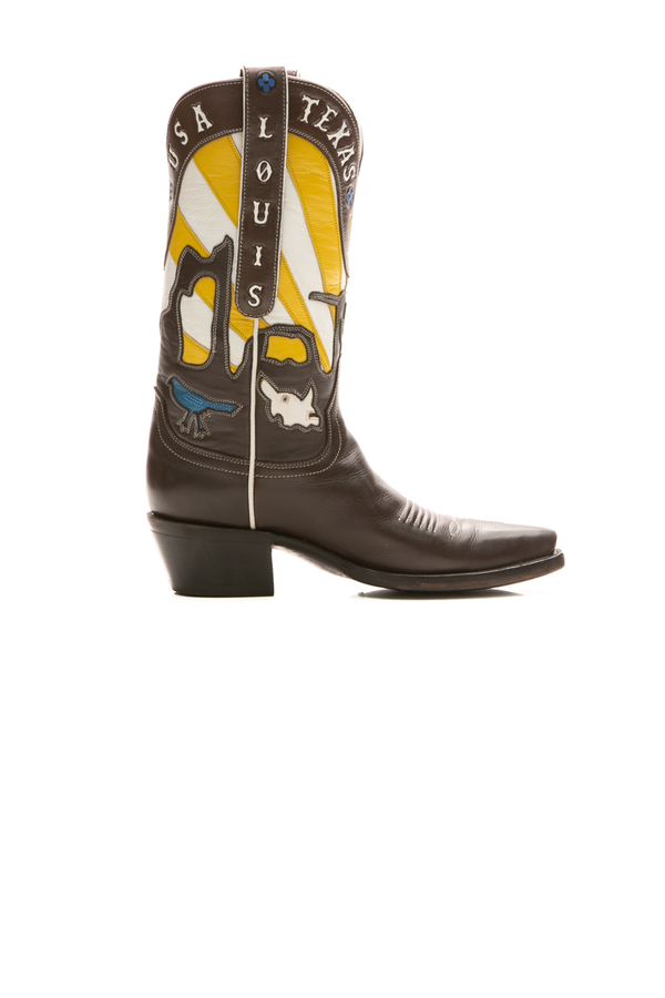 Louis Vuitton Men's Texan Cowboy Boots - Size 5 - Couture USA